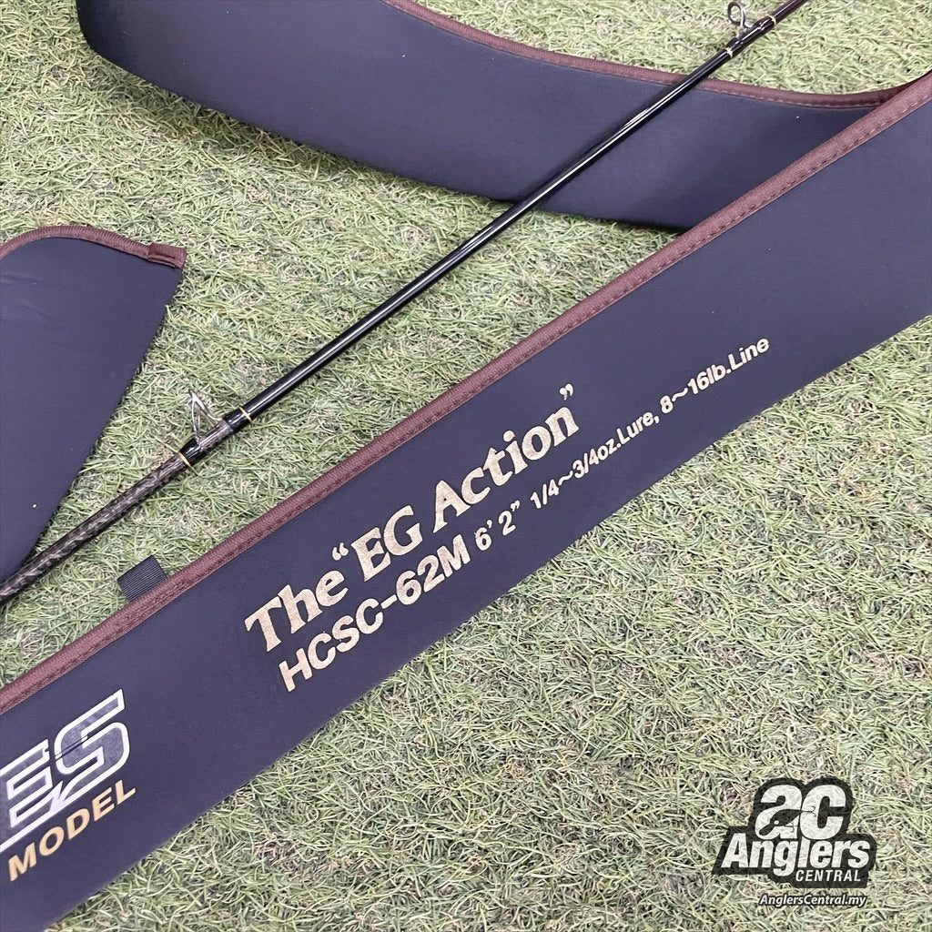Heracles The EG Action HCSC-62M 8-16lb (USED, 9/10) with rod bag/sleev – Anglers Central