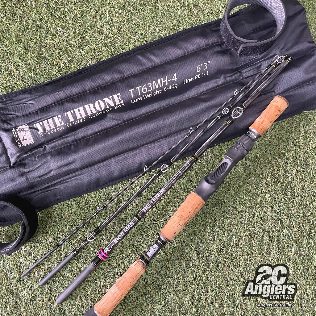 The Throne TT63MH-4 PE 1-3 (USED, 9/10) with rod bag/pouch – Anglers Central
