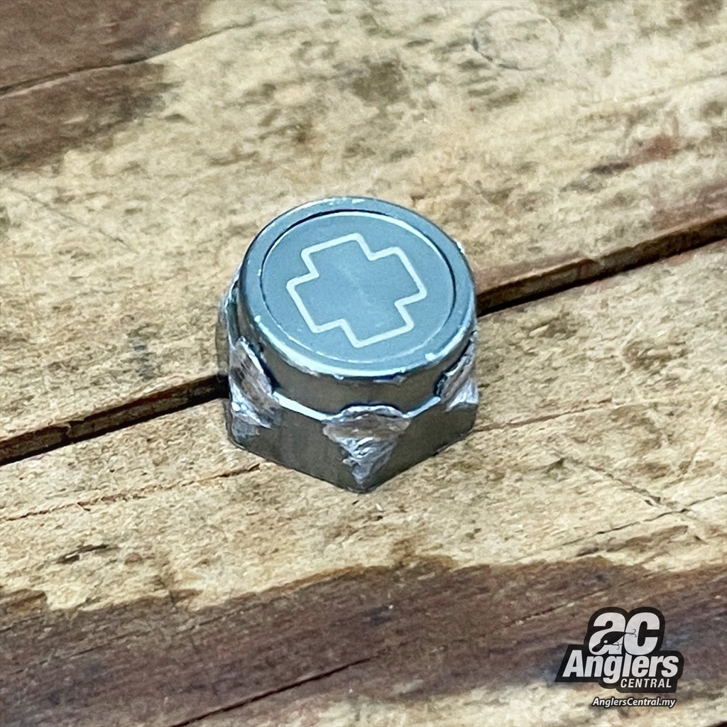 Handle Lock Nut (USED, M7R, gun metal) – Anglers Central