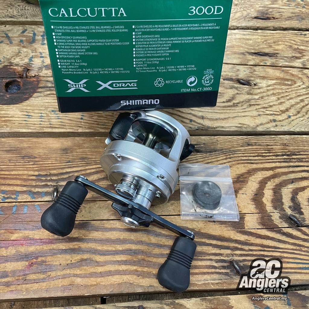 2012 Calcutta 300D "Gojira" drag mod (USED, 9/10), with box – Anglers ...