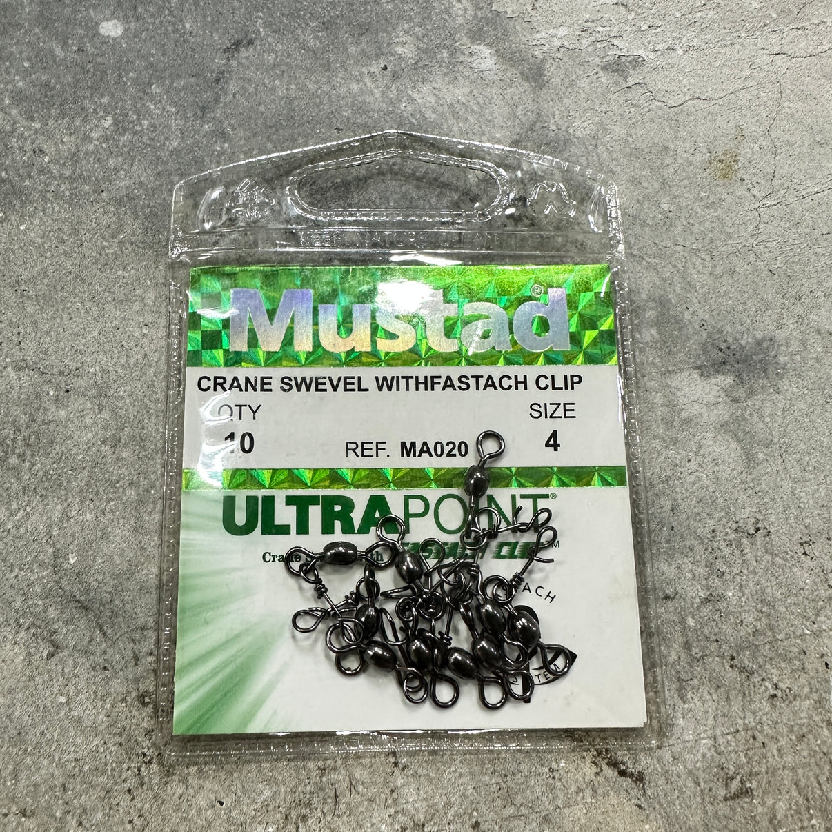 Crane Swivel w/Fastach Clip – Anglers Central