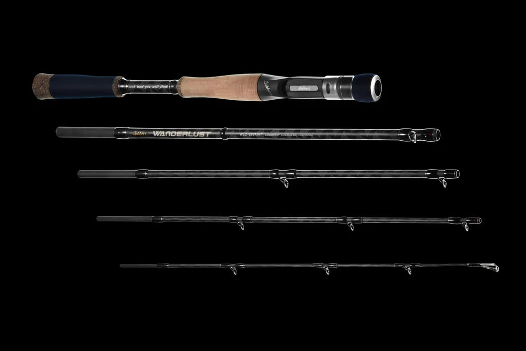 WLC-655MH+ Wanderlust BC 5 piece Travel Rod with jigging butt 12-30lb ...