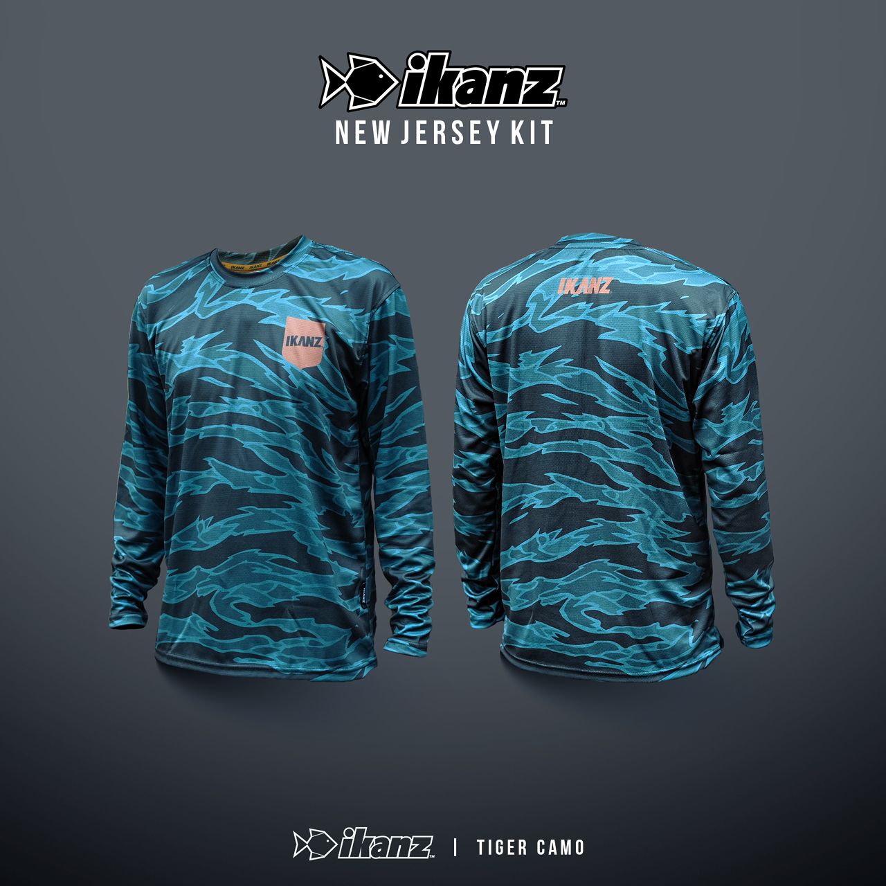 22 Tiger Camo Long Sleeve – Anglers Central