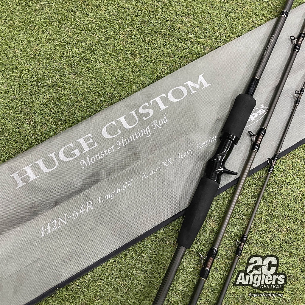 Huge Custom H2N-64R XX Heavy (USED, 9/10) with rod sleeve/bag – Anglers ...